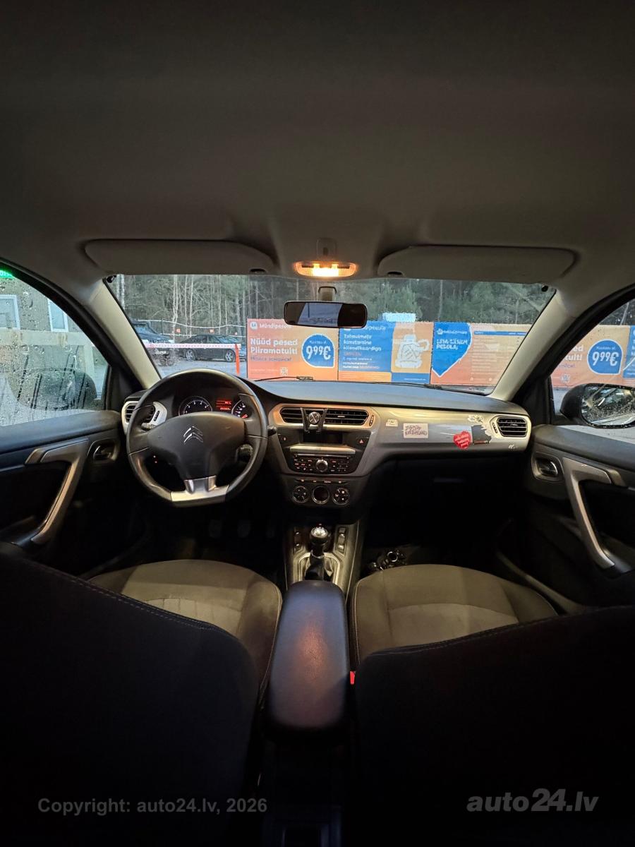 Citroen C-Elysee 2013 Tallina, ar dzinēja tilpumu 1.60 L un nobraukumu 203 tūkst. km par 2900 €, foto 12 vietnē AUTOMOTO.COM.LV