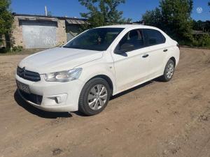 White Citroen C-Elysee 2013 in Ukmerge, with an engine capacity of 1.60 L and mileage of 310 thousand km for 1450 €, photo  on AUTOMOTO.COM.LV