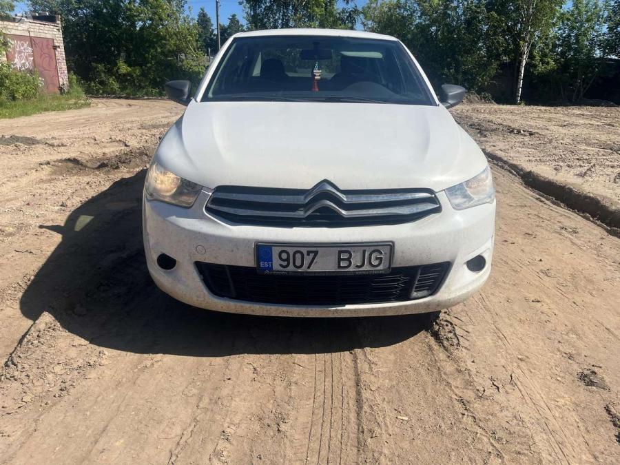 Balts Citroen C-Elysee 2013 Ukmergė, ar dzinēja tilpumu 1.60 L un nobraukumu 310 tūkst. km par 1450 €, foto 3 vietnē AUTOMOTO.COM.LV