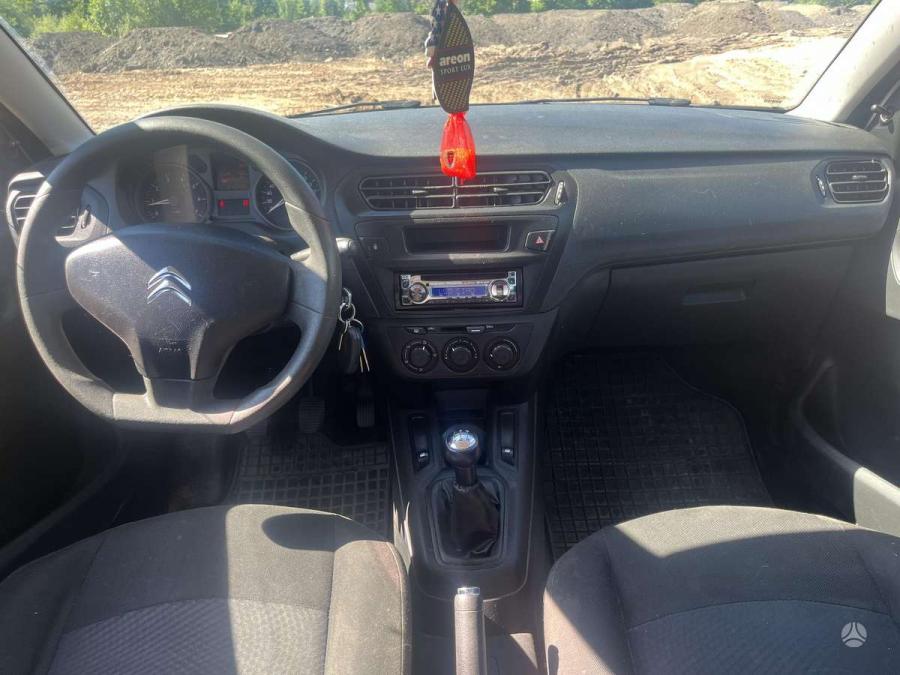 Balts Citroen C-Elysee 2013 Ukmergė, ar dzinēja tilpumu 1.60 L un nobraukumu 310 tūkst. km par 1450 €, foto 8 vietnē AUTOMOTO.COM.LV