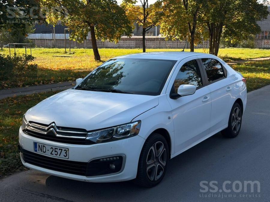 White Citroen C-Elysee 2017 in Riga, with an engine capacity of 1.60 L and mileage of 295 thousand km for 3900 €, photo 3 on AUTOMOTO.COM.LV