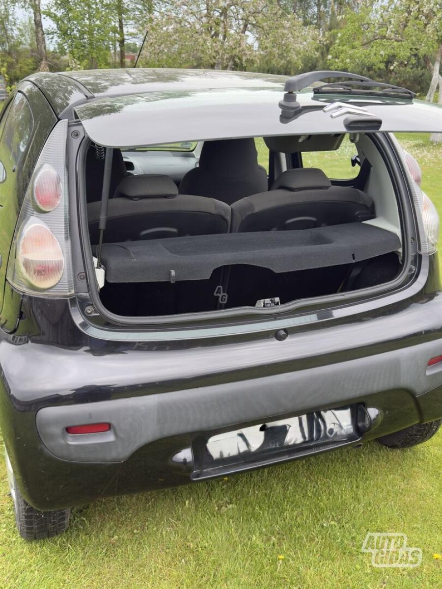 Melns Citroen C1 2006 Kauņa, ar dzinēja tilpumu 1.00 L un nobraukumu 201 tūkst. km par 2200 €, foto 3 vietnē AUTOMOTO.COM.LV