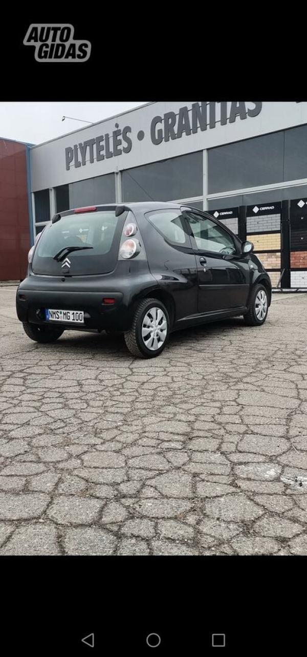 Melns Citroen C1 2007 Klaipėda, ar dzinēja tilpumu 1.00 L un nobraukumu 124 tūkst. km par 1850 €, foto 2 vietnē AUTOMOTO.COM.LV