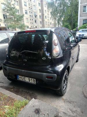 Melns Citroen C1 2007 Kauņa, ar dzinēja tilpumu 1.00 L un nobraukumu 201 tūkst. km par 1500 €, foto 6 vietnē AUTOMOTO.COM.LV
