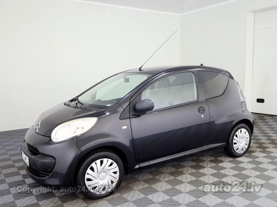 Black Citroen C1 2008 in Tallinn, with an engine capacity of 1.00 L and mileage of 93 thousand km for 799 €, photo 2 on AUTOMOTO.COM.LV