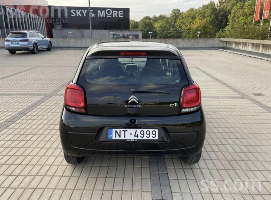 Melns Citroen C1 2014 Rīga, ar dzinēja tilpumu 1.00 L un nobraukumu 276 tūkst. km par 3300 €, foto 7 vietnē AUTOMOTO.COM.LV