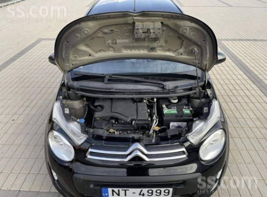 Melns Citroen C1 2014 Rīga, ar dzinēja tilpumu 1.00 L un nobraukumu 276 tūkst. km par 3300 €, foto 15 vietnē AUTOMOTO.COM.LV