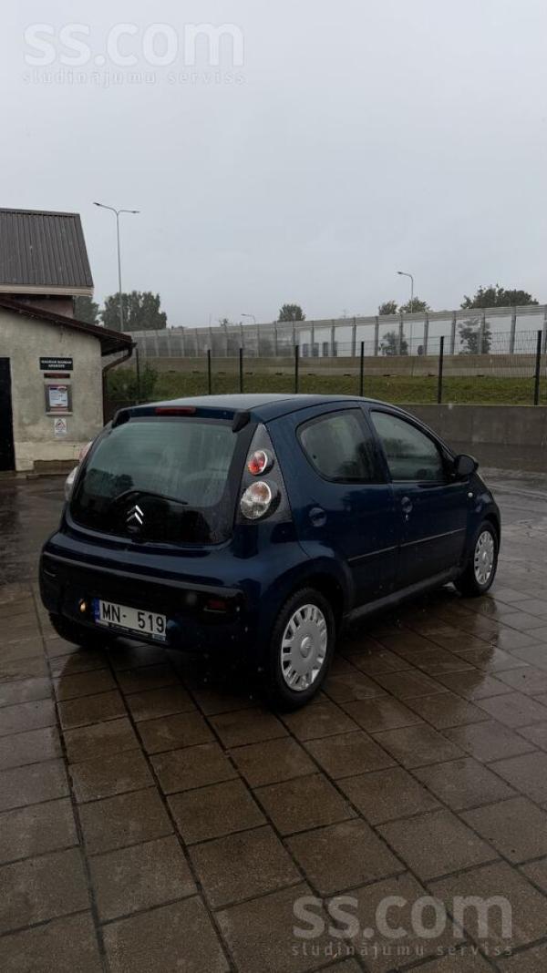 Blue Citroen C1 2006 in Riga, with an engine capacity of 1.00 L and mileage of 267 thousand km for 750 €, photo 5 on AUTOMOTO.COM.LV