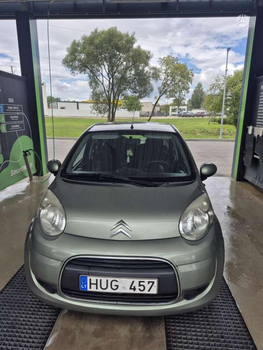 Zaļš Citroen C1 2011 Jonava, ar dzinēja tilpumu 1.00 L un nobraukumu 207 tūkst. km par 1150 €, foto 1 vietnē AUTOMOTO.COM.LV