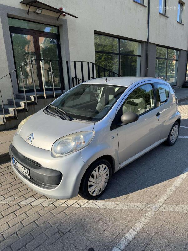 Pelēks Citroen C1 2006 Klaipėda, ar dzinēja tilpumu 1.00 L un nobraukumu 104 tūkst. km par 1390 €, foto 1 vietnē AUTOMOTO.COM.LV