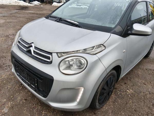 Grey Citroen C1 2017 in Marijampole, with an engine capacity of 1.20 L and mileage of 97 thousand km for 2550 €, photo 11 on AUTOMOTO.COM.LV
