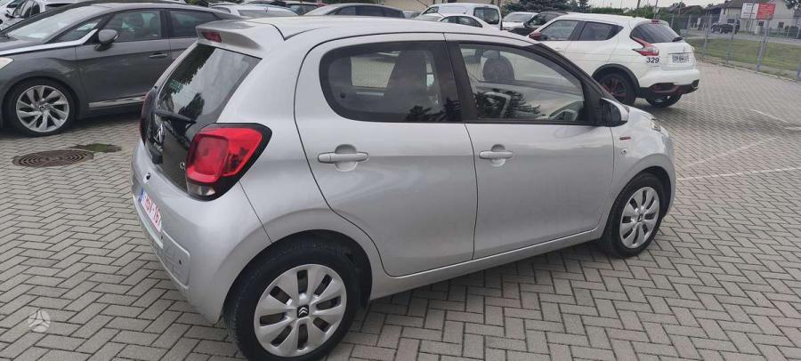 Pelēks Citroen C1 2017 Tauragė, ar dzinēja tilpumu 1.20 L un nobraukumu 112 tūkst. km par 3600 €, foto 5 vietnē AUTOMOTO.COM.LV
