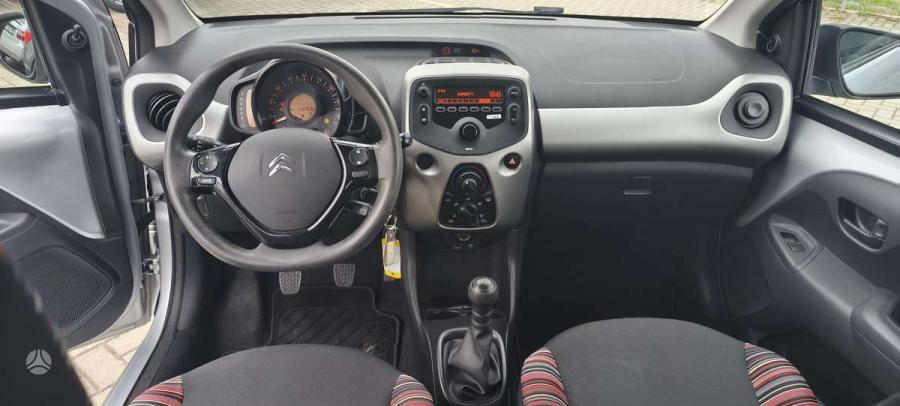 Pelēks Citroen C1 2017 Tauragė, ar dzinēja tilpumu 1.20 L un nobraukumu 112 tūkst. km par 3600 €, foto 8 vietnē AUTOMOTO.COM.LV