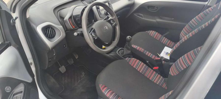 Pelēks Citroen C1 2017 Tauragė, ar dzinēja tilpumu 1.20 L un nobraukumu 112 tūkst. km par 3600 €, foto 10 vietnē AUTOMOTO.COM.LV