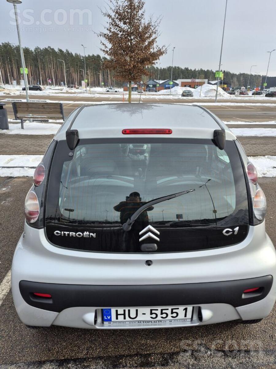 Citroen C1 2011 Rīga, ar dzinēja tilpumu 1.00 L un nobraukumu 223 tūkst. km par 1650 €, foto 7 vietnē AUTOMOTO.COM.LV