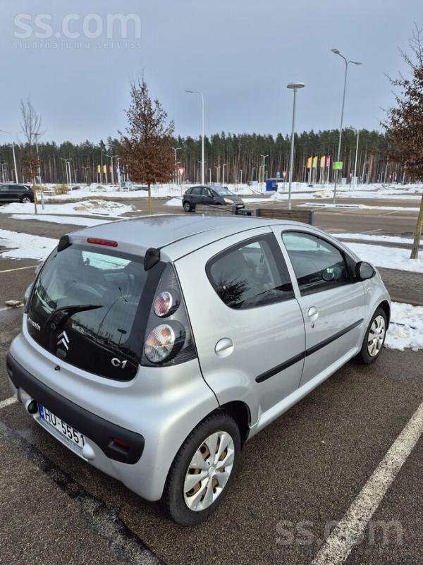 Citroen C1 2011 in Riga, with an engine capacity of 1.00 L and mileage of 223 thousand km for 1650 €, photo 7 on AUTOMOTO.COM.LV