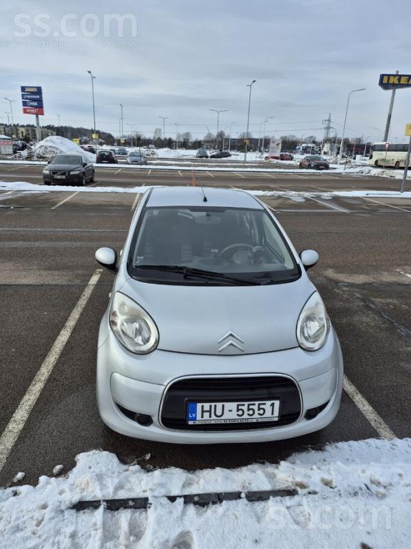 Citroen C1 2011 in Riga, with an engine capacity of 1.00 L and mileage of 223 thousand km for 1650 €, photo 8 on AUTOMOTO.COM.LV