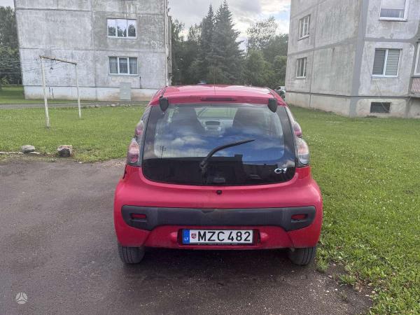 Sarkans Citroen C1 2008 Kėdainiai, ar dzinēja tilpumu 1.00 L un nobraukumu 155 tūkst. km par 450 €, foto 5 vietnē AUTOMOTO.COM.LV