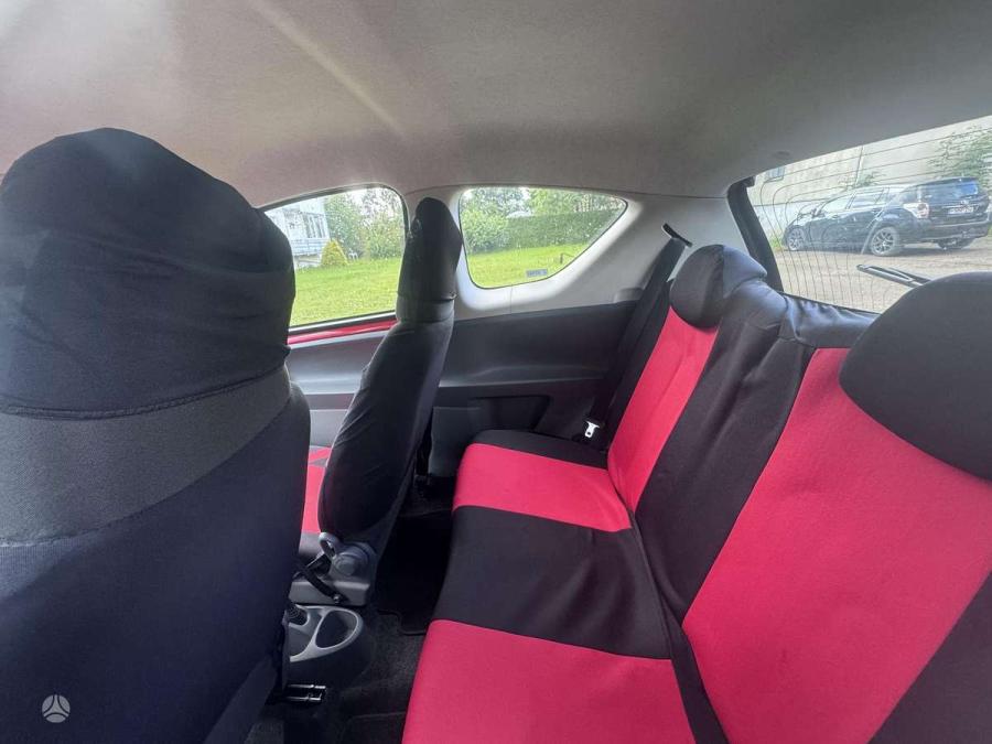 Sarkans Citroen C1 2008 Kėdainiai, ar dzinēja tilpumu 1.00 L un nobraukumu 155 tūkst. km par 450 €, foto 11 vietnē AUTOMOTO.COM.LV