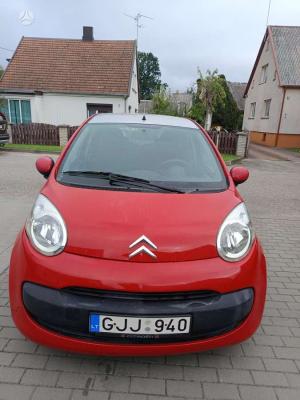Red Citroen C1 2006 in Marijampole, with an engine capacity of 1.00 L and mileage of 167 thousand km for 999 €, photo  on AUTOMOTO.COM.LV