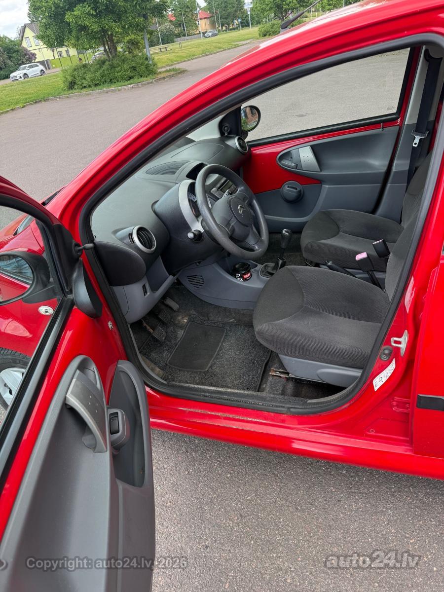 Sarkans Citroen C1 2007 Tallina, ar dzinēja tilpumu 1.00 L un nobraukumu 108 tūkst. km par 1599 €, foto 4 vietnē AUTOMOTO.COM.LV
