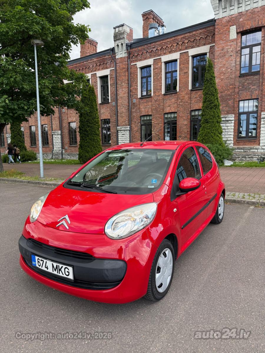 Sarkans Citroen C1 2007 Tallina, ar dzinēja tilpumu 1.00 L un nobraukumu 108 tūkst. km par 1599 €, foto 7 vietnē AUTOMOTO.COM.LV
