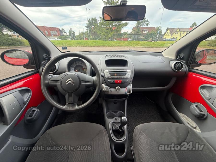 Красный Ситроен С1 2007 в Таллин, объемом двигателя 1.00 л и пробегом 105 тыс. км за 1499 €, фото 8 на AUTOMOTO.COM.LV