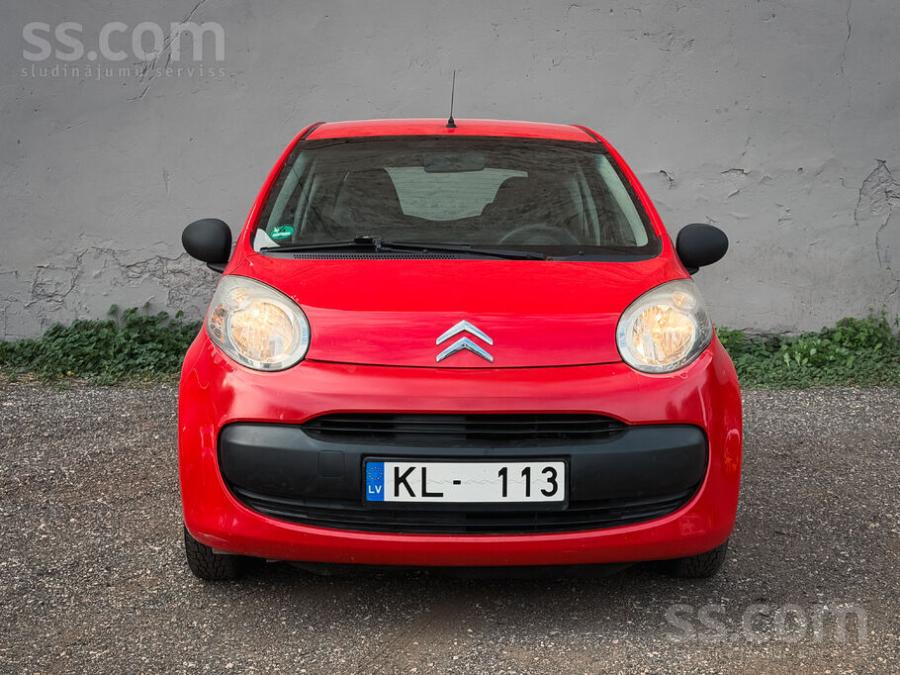 Sarkans Citroen C1 2007 Rīga, ar dzinēja tilpumu 1.00 L un nobraukumu 178 tūkst. km par 1350 €, foto 5 vietnē AUTOMOTO.COM.LV
