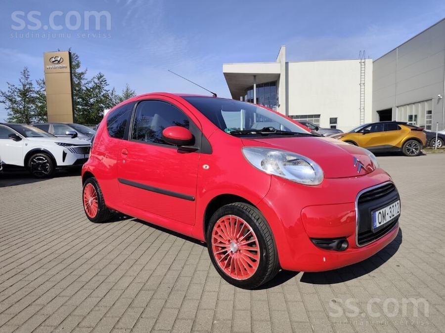 Sarkans Citroen C1 2008 Liepāja, ar dzinēja tilpumu 1.00 L un nobraukumu 177 tūkst. km par 2250 €, foto 3 vietnē AUTOMOTO.COM.LV