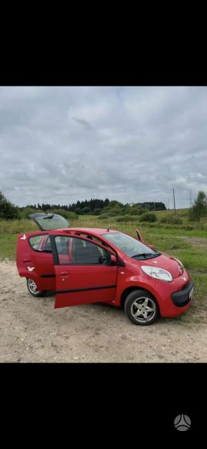 Red Citroen C1 2008 in Vilnius, with an engine capacity of 1.00 L and mileage of 95 thousand km for 2500 €, photo 5 on AUTOMOTO.COM.LV