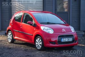 Red Citroen C1 2009 in Riga, with an engine capacity of 1.00 L and mileage of 178 thousand km for 2500 €, photo 3 on AUTOMOTO.COM.LV