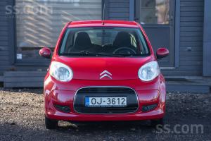 Red Citroen C1 2009 in Riga, with an engine capacity of 1.00 L and mileage of 178 thousand km for 2500 €, photo 6 on AUTOMOTO.COM.LV