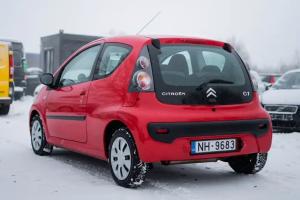 Red Citroen C1 2009 in Liepaja, with an engine capacity of 1.00 L and mileage of 84 thousand km for 2800 €, photo 3 on AUTOMOTO.COM.LV