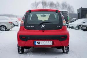 Red Citroen C1 2009 in Liepaja, with an engine capacity of 1.00 L and mileage of 84 thousand km for 2800 €, photo 4 on AUTOMOTO.COM.LV