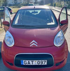 Red Citroen C1 2011 in Vilnius, with an engine capacity of 1.00 L and mileage of 38 thousand km for 3500 €, photo  on AUTOMOTO.COM.LV