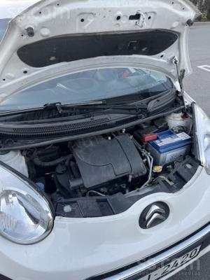 White Citroen C1 2014 in Riga, with an engine capacity of 1.00 L and mileage of 101 thousand km for 2700 €, photo 12 on AUTOMOTO.COM.LV