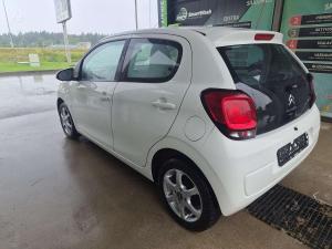 White Citroen C1 2016 in Utena, with an engine capacity of 1.20 L and mileage of 159 thousand km for 3650 €, photo 5 on AUTOMOTO.COM.LV