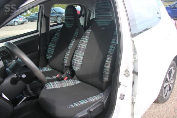 White Citroen C1 2017 in Tukums, with an engine capacity of 1.20 L and mileage of 98 thousand km for 5500 €, photo 11 on AUTOMOTO.COM.LV
