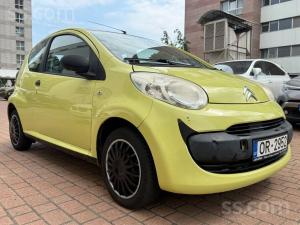 Yellow Citroen C1 2007 in Riga, with an engine capacity of 1.00 L and mileage of 0 thousand km for 1800 €, photo  on AUTOMOTO.COM.LV