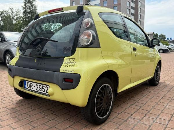 Yellow Citroen C1 2007 in Riga, with an engine capacity of 1.00 L and mileage of 0 thousand km for 1800 €, photo 4 on AUTOMOTO.COM.LV