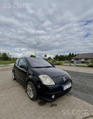 Melns Citroen C2 2004 Bauska, ar dzinēja tilpumu 1.40 L un nobraukumu 245 tūkst. km par 950 €, foto  vietnē AUTOMOTO.COM.LV