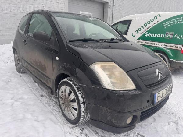 Melns Citroen C2 2005 Rīga, ar dzinēja tilpumu 1.20 L un nobraukumu 208 tūkst. km par 600 €, foto 2 vietnē AUTOMOTO.COM.LV