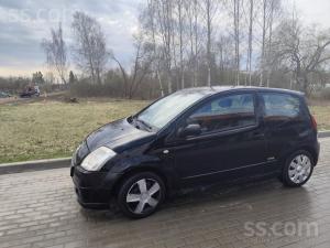 Black Citroen C2 2005 in Riga, with an engine capacity of 1.40 L and mileage of 204 thousand km for 600 €, photo  on AUTOMOTO.COM.LV