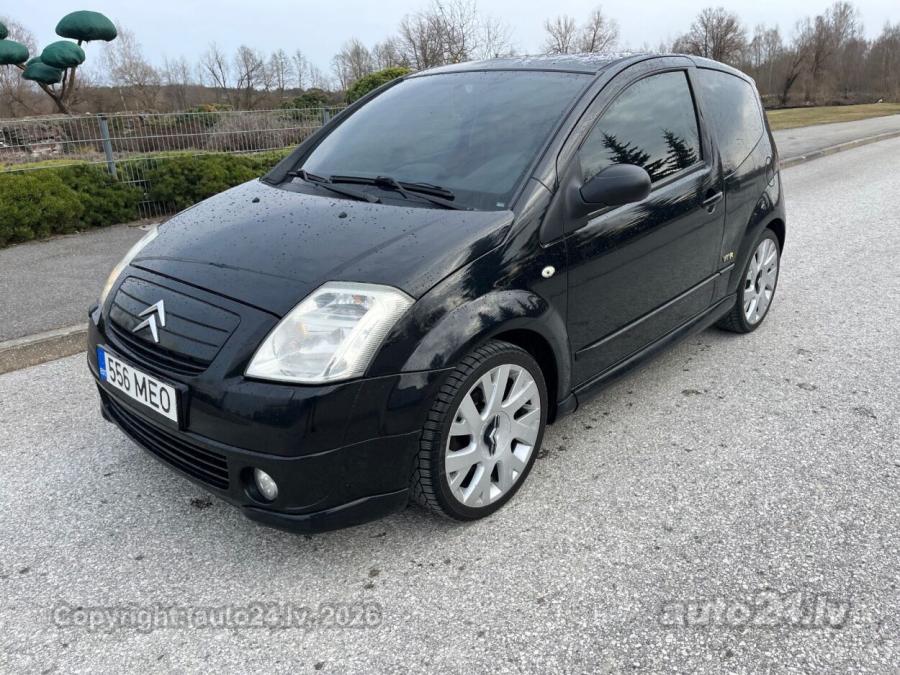 Black Citroen C2 2005 in Tartu, with an engine capacity of 1.60 L and mileage of 205 thousand km for 1990 €, photo 1 on AUTOMOTO.COM.LV