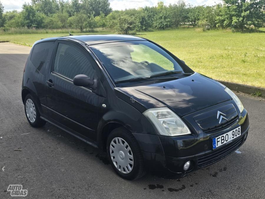 Black Citroen C2 2005 in Siauliai, with an engine capacity of 1.10 L and mileage of 154 thousand km for 500 €, photo 4 on AUTOMOTO.COM.LV