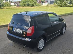 Black Citroen C2 2005 in Siauliai, with an engine capacity of 1.10 L and mileage of 154 thousand km for 500 €, photo 5 on AUTOMOTO.COM.LV