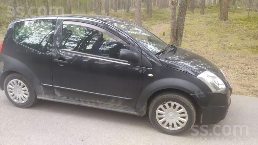 Melns Citroen C2 2006 Jūrmala, ar dzinēja tilpumu 1.40 L un nobraukumu 246 tūkst. km par 2600 €, foto 1 vietnē AUTOMOTO.COM.LV