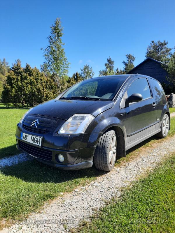 Black Citroen C2 2006 in Kuressaare, with an engine capacity of 1.40 L and mileage of 260 thousand km for 1600 €, photo 5 on AUTOMOTO.COM.LV
