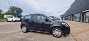 Black Citroen C2 2006 in Riga, with an engine capacity of 1.40 L and mileage of 263 thousand km for 500 €, photo 5 on AUTOMOTO.COM.LV
