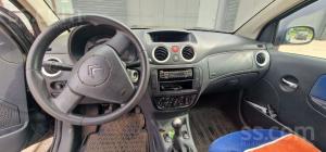 Black Citroen C2 2006 in Riga, with an engine capacity of 1.40 L and mileage of 263 thousand km for 500 €, photo 7 on AUTOMOTO.COM.LV